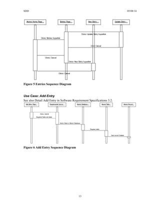 Software Design Description (SDD) sample | DOC