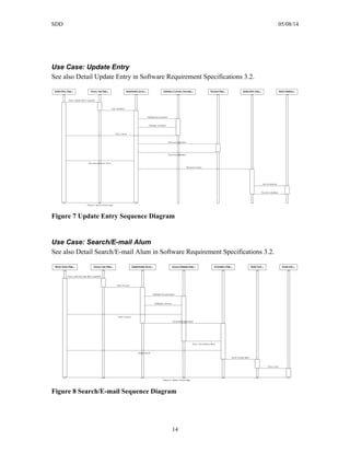 Software Design Description (SDD) sample | DOC