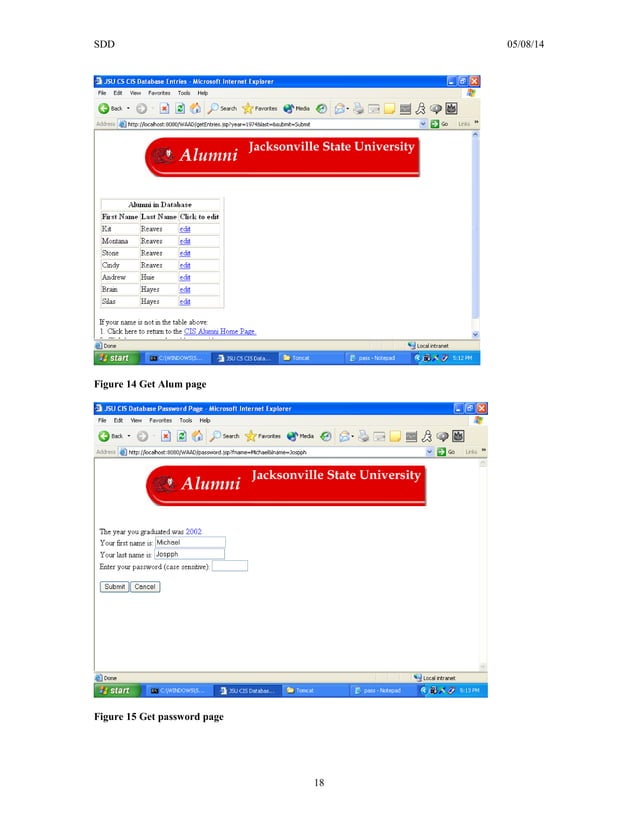 Software Design Description (SDD) sample | DOC | Databases | Computer ...
