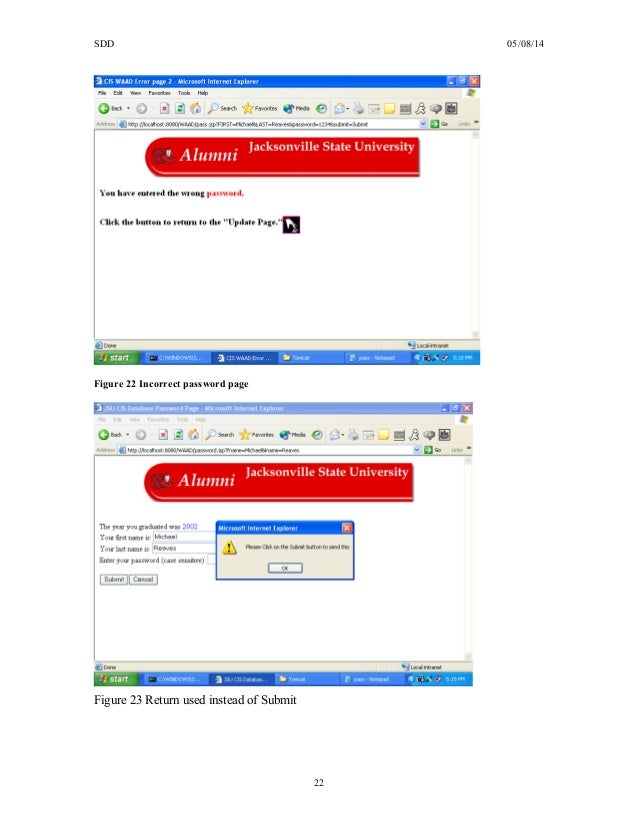 Software Design Description (SDD) sample