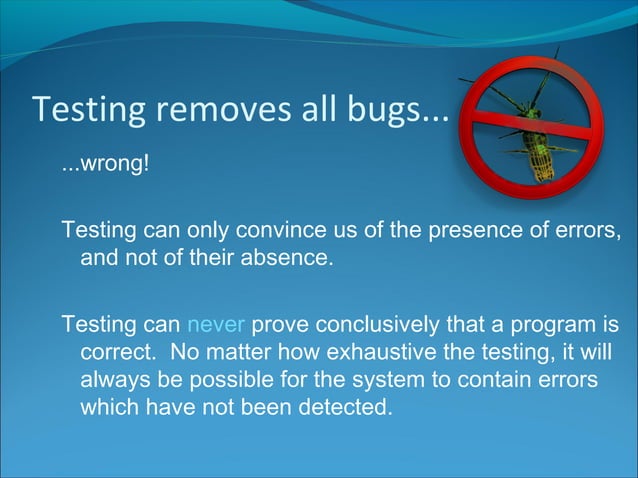 National 5 Computing Science - Testing | PPT