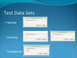 National 5 Computing Science - Testing | PPT