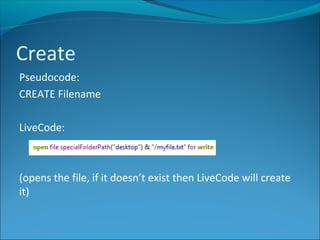 SD & D Sequential Files | PPT | Operating Systems | Computer Software ...