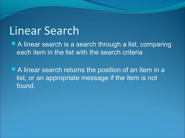 SD & D Standard Algorithms | PPT