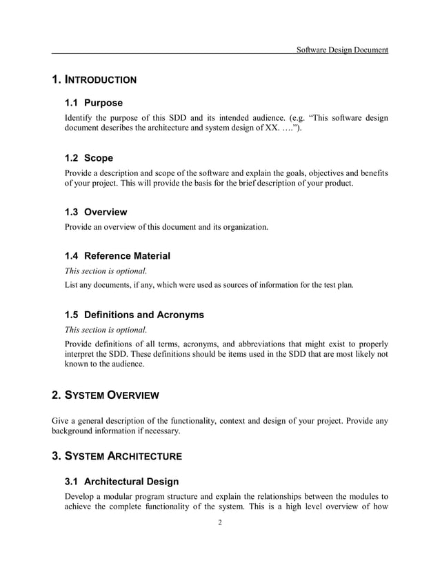 Sdd template | PDF | Operating Systems | Computer Software and Applications