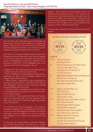 BVIS Newsletter Issue21 20142015 | PDF