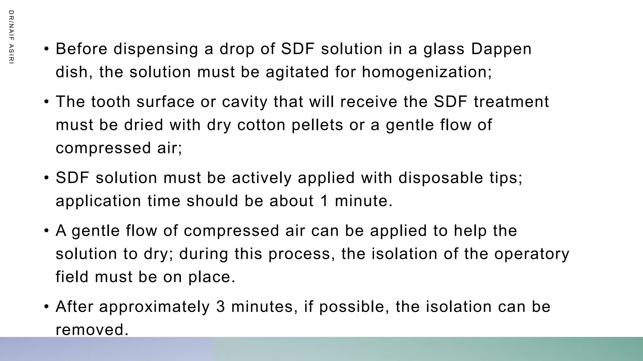 silver diamine fluoride -SDF -Pediatric dentistry | PPTX