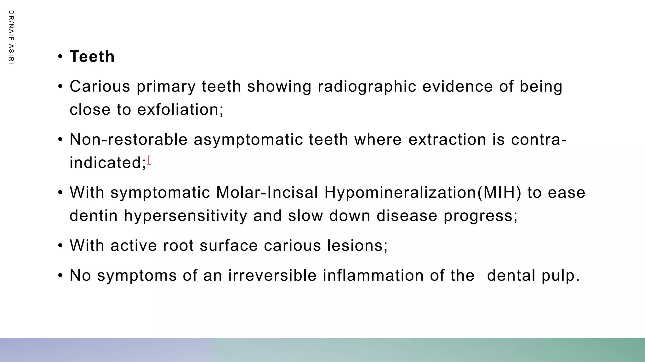 silver diamine fluoride -SDF -Pediatric dentistry | PPTX