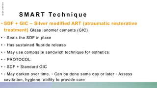 silver diamine fluoride -SDF -Pediatric dentistry | PPTX