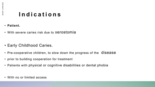 silver diamine fluoride -SDF -Pediatric dentistry | PPTX