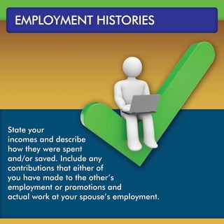 Writing a marital history for your lawyer | PDF