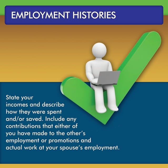 Writing a marital history for your lawyer | PDF