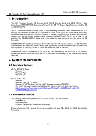 Sd formatter 3.1e (1) | PDF