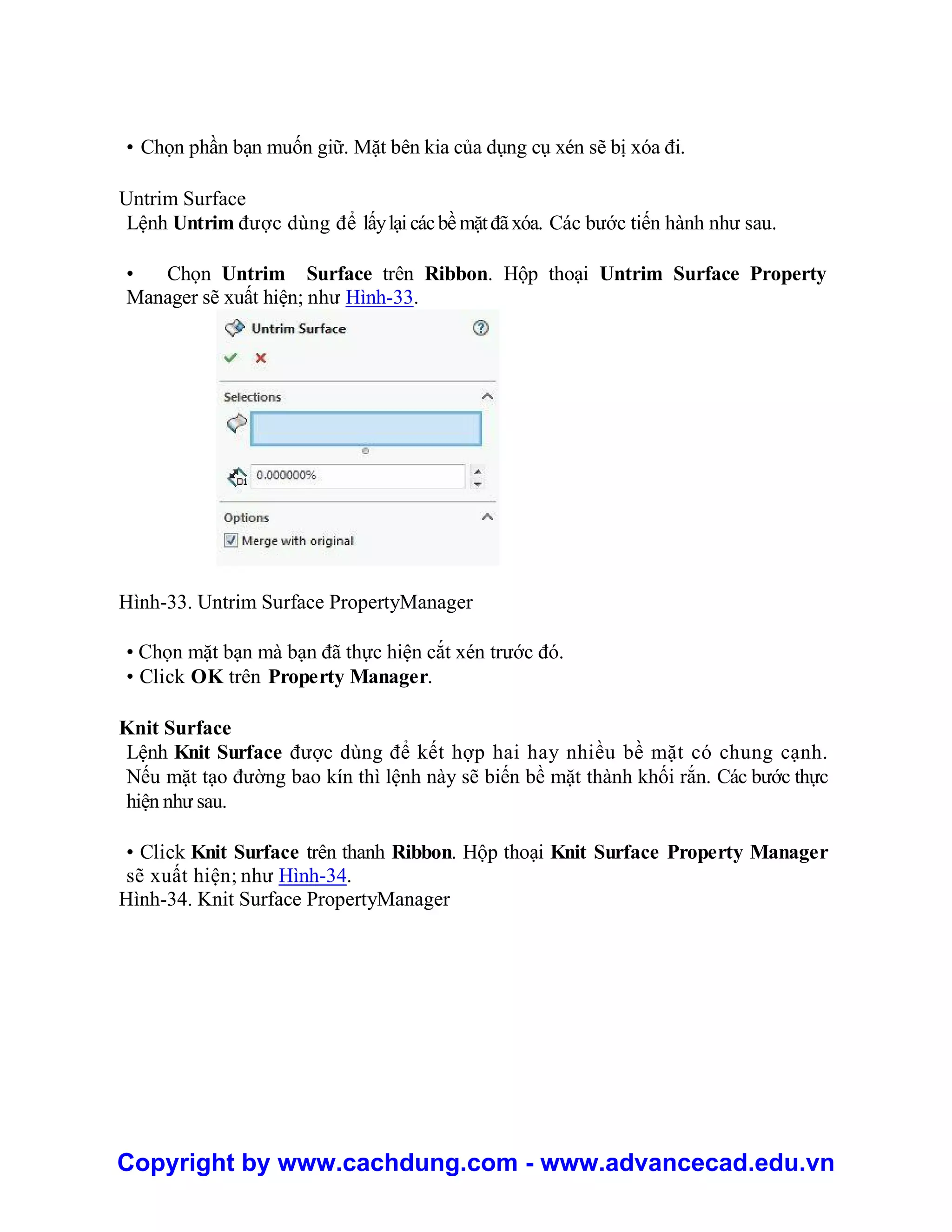 Thiết kế mặt Solidworks 2017 (Surface) | PDF
