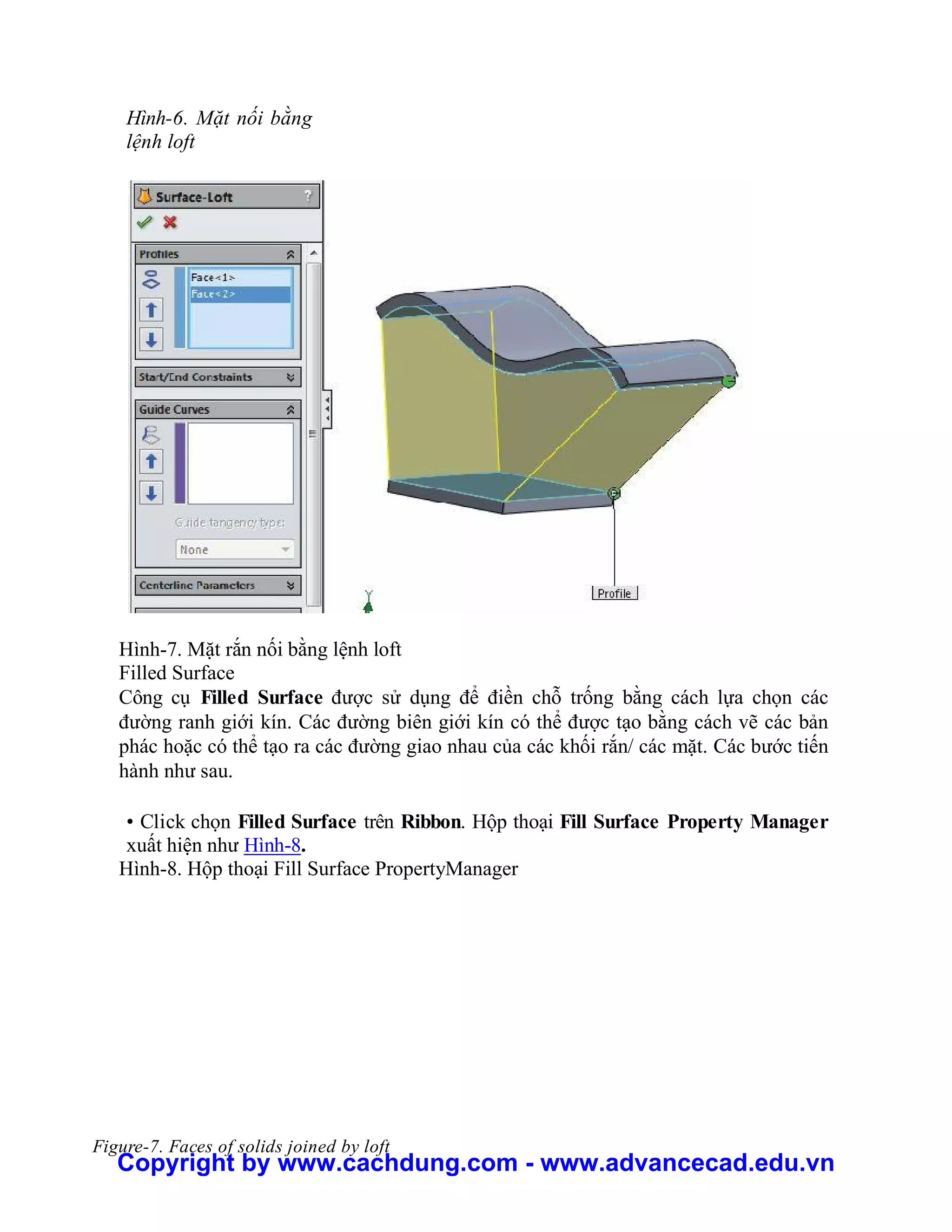 Thiết kế mặt Solidworks 2017 (Surface) | PDF