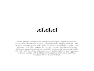 Sdfsdfsdf | PPTX