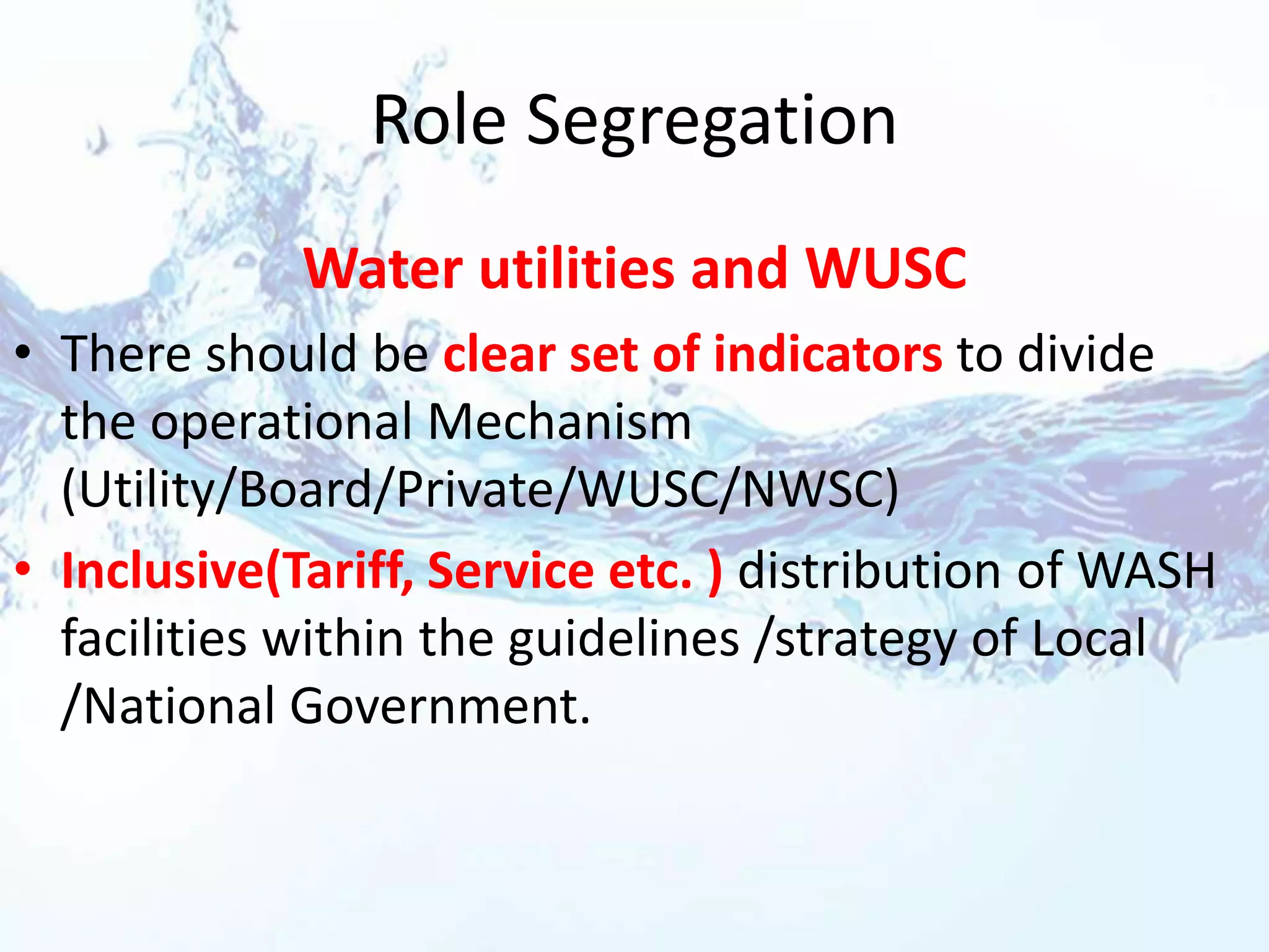 SDG in Nepal(WASH) and Stakeholder's roles and responsibilties | PPTX