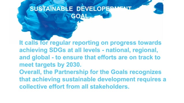 Sustainable Development Goals - 17 - Partnership for the Goals | PPTX ...