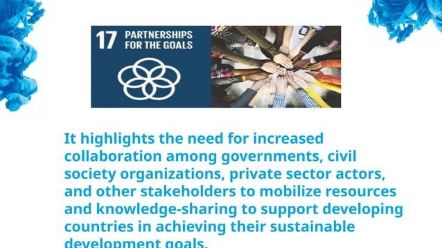 Sustainable Development Goals - 17 - Partnership for the Goals | PPTX ...