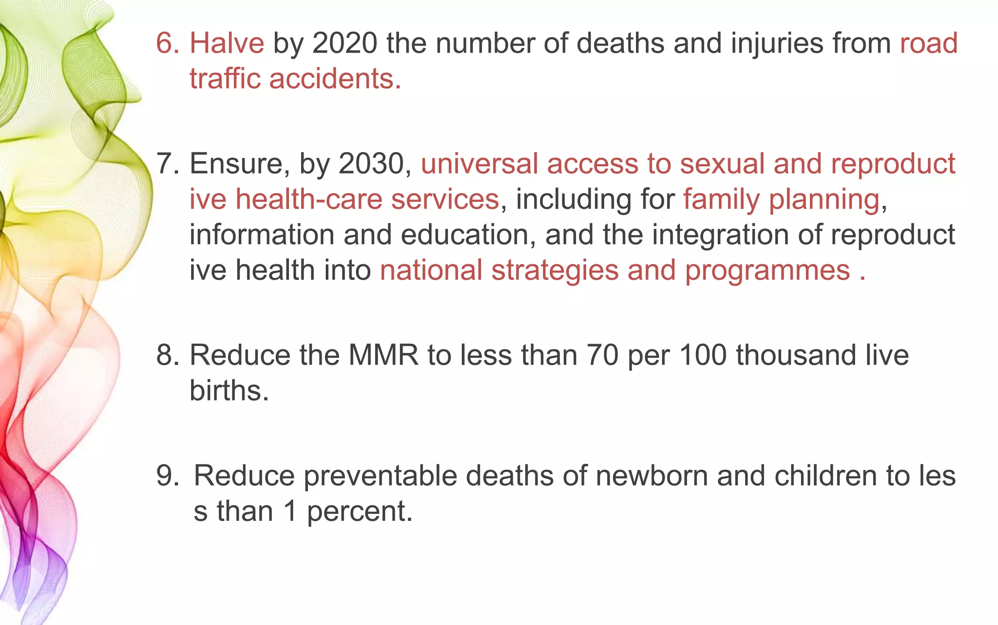 MDG and SDG health goals in nepal | PPTX