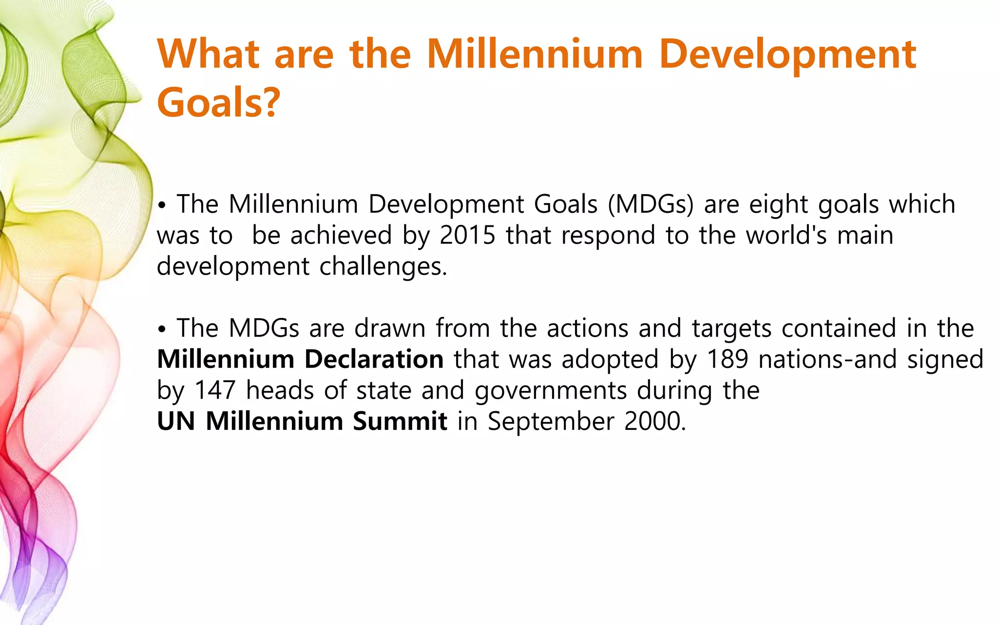 MDG and SDG health goals in nepal | PPTX