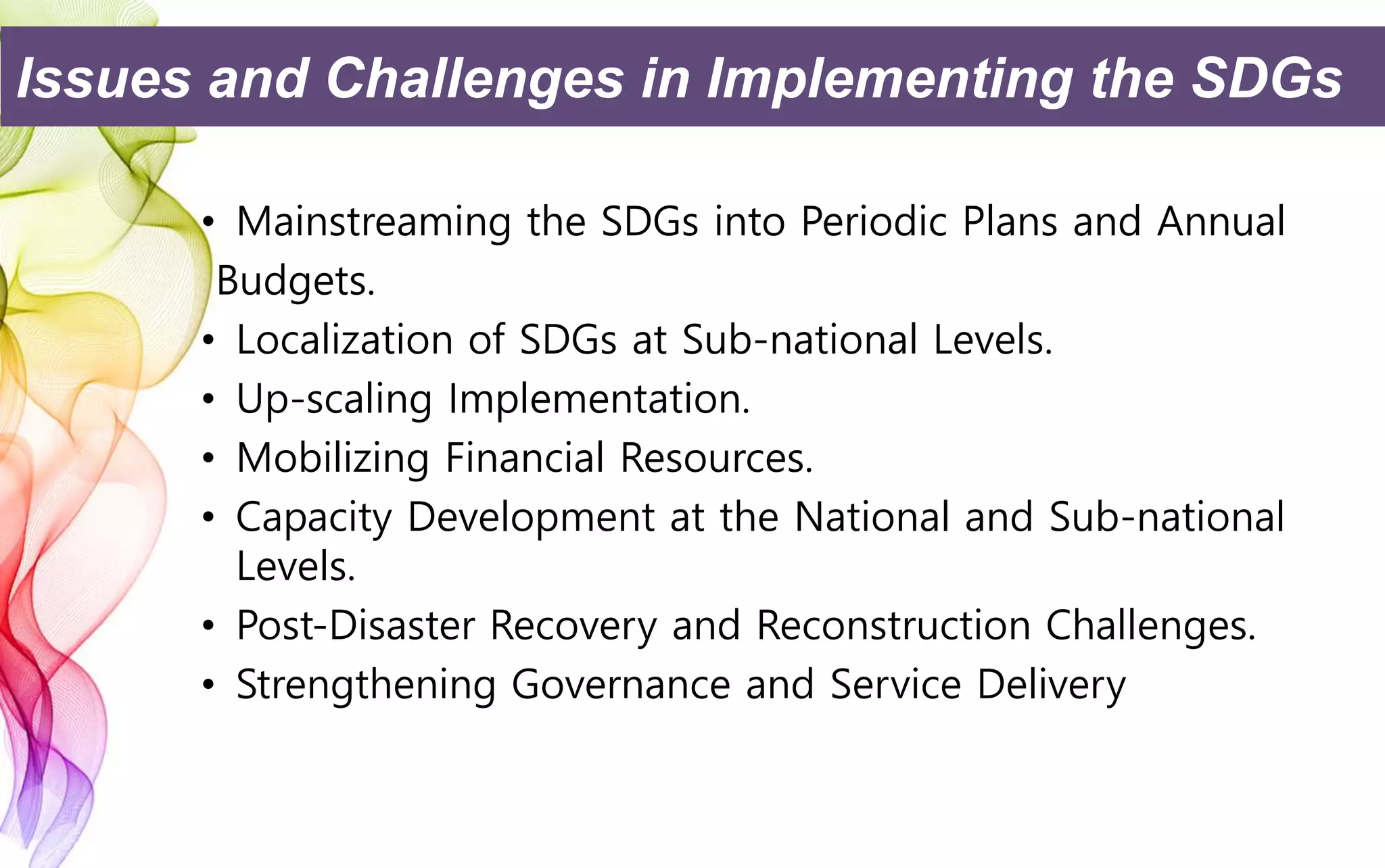 MDG and SDG health goals in nepal | PPTX