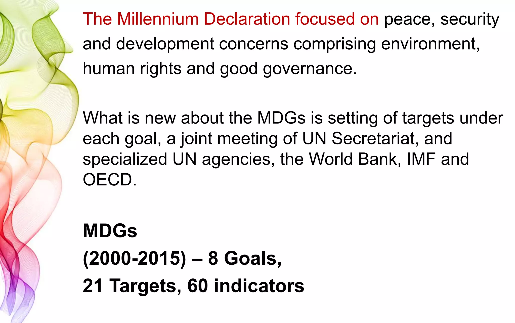 MDG and SDG health goals in nepal | PPTX