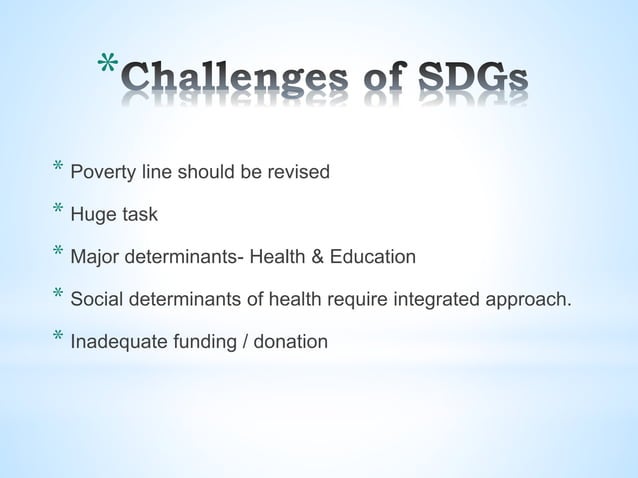 SDG (Sustainable Development Goals) Explained target 3 | PPTX | Women ...