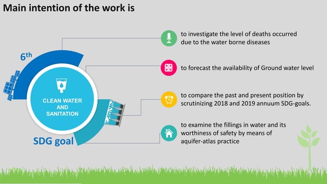 6th Sustainable development goal | PPT