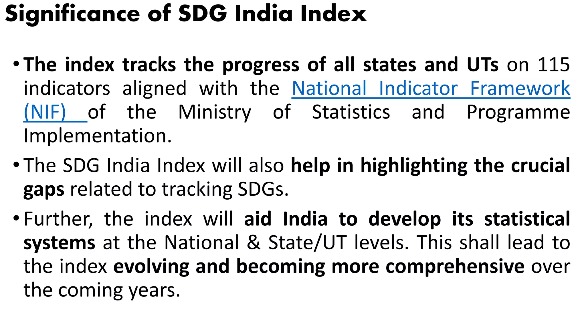 Sustainable Development Goals and Indian Economy | PPTX