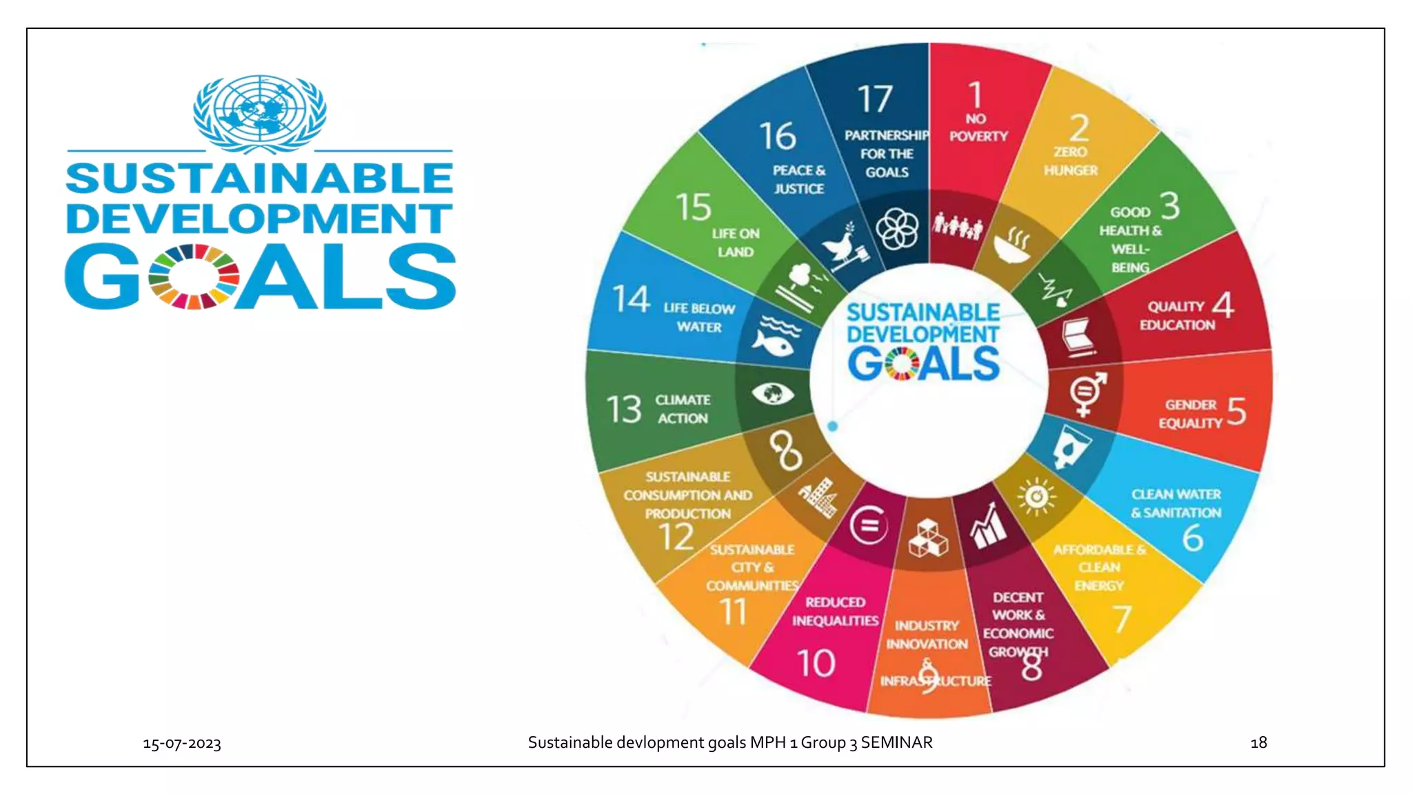 Sustainable development goals | PPTX