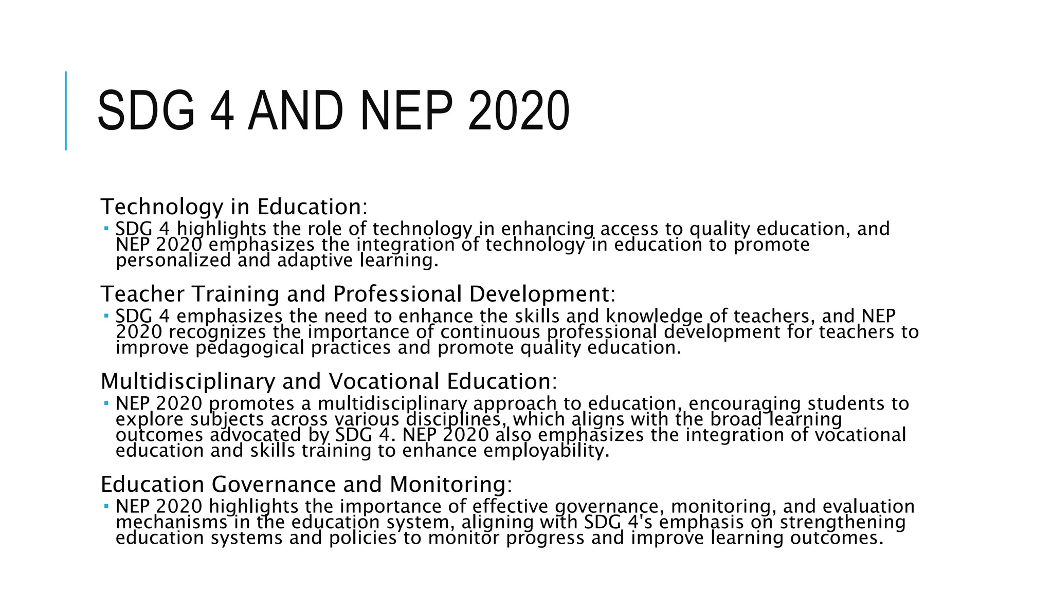 Integrating Sustainable Development Goals (SDGs) in School Education | PPTX