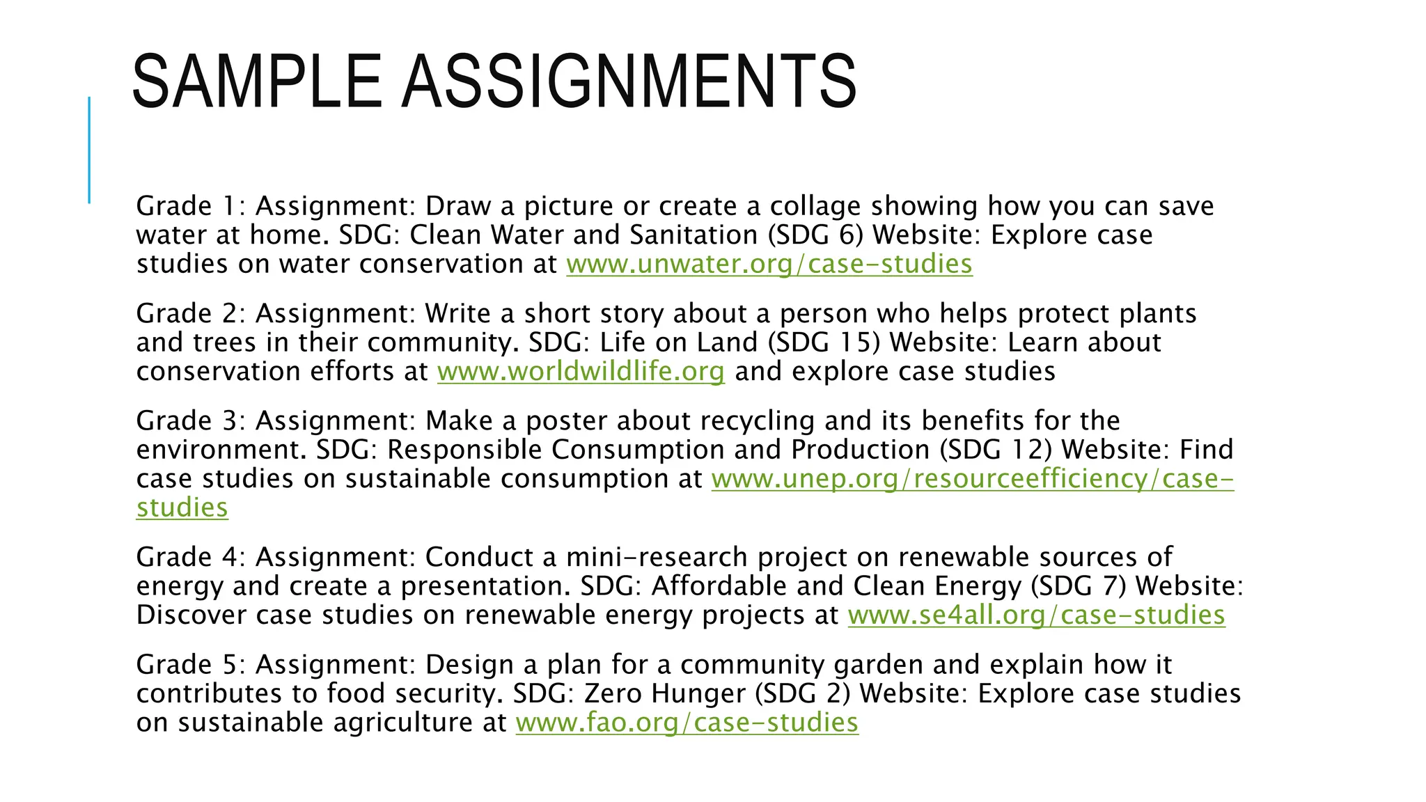 Integrating Sustainable Development Goals (SDGs) in School Education | PPTX