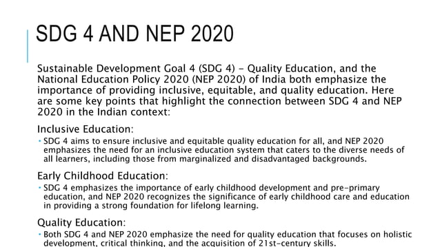 Integrating Sustainable Development Goals (SDGs) in School Education ...