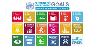 Integrating Sustainable Development Goals (SDGs) in School Education | PPTX