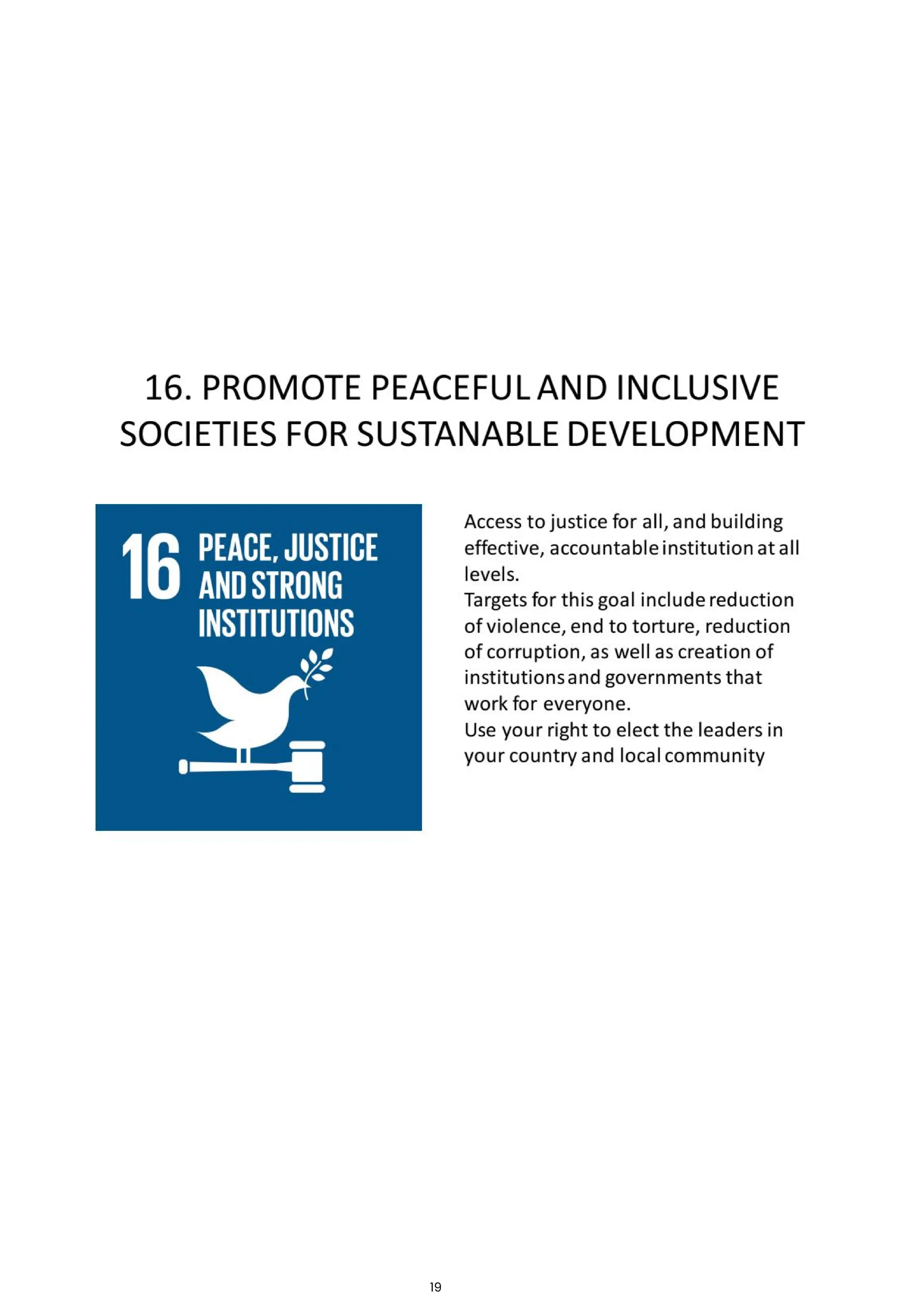 SDG (sustainable development goal) of government | PDF