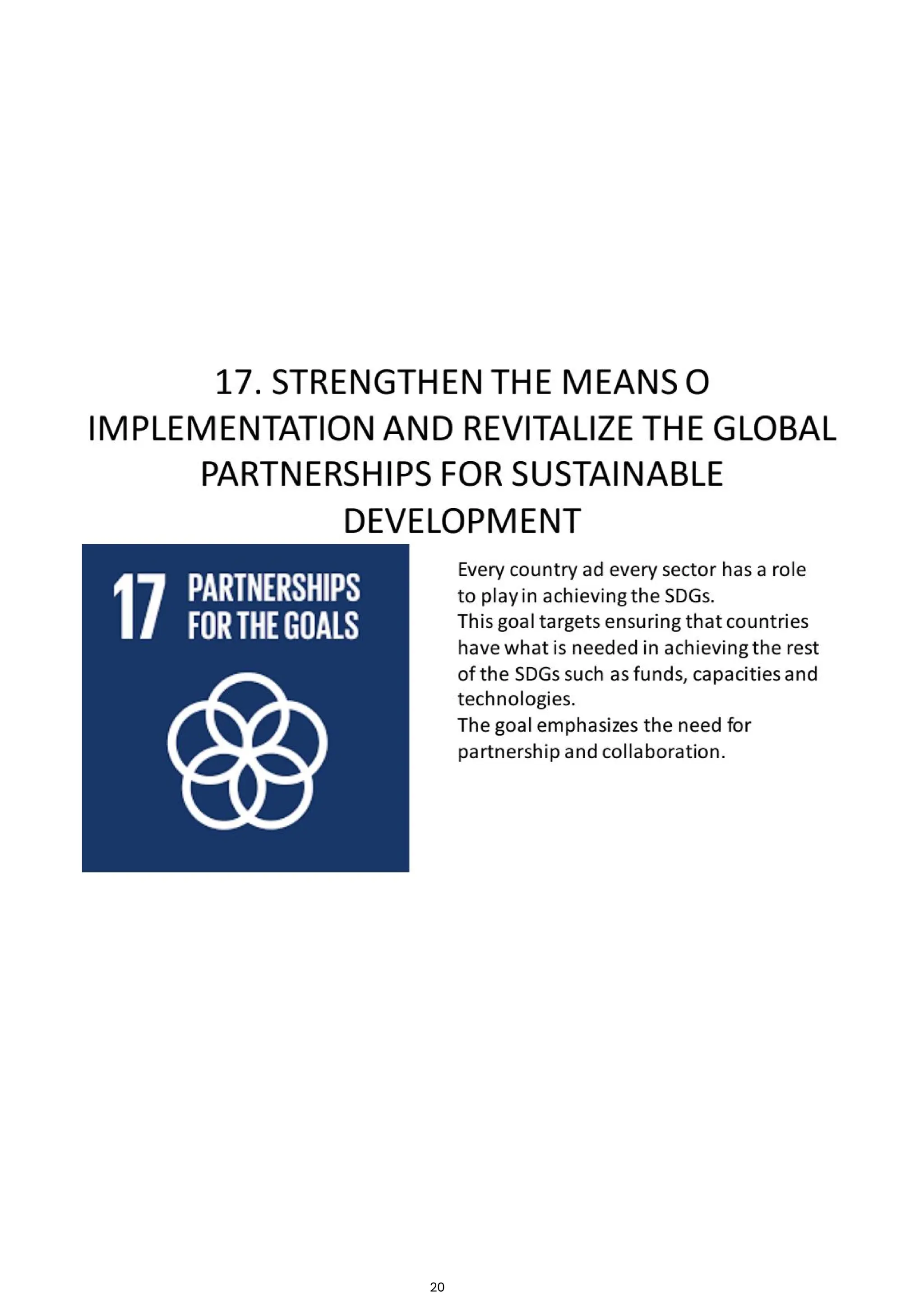 SDG (sustainable development goal) of government | PDF