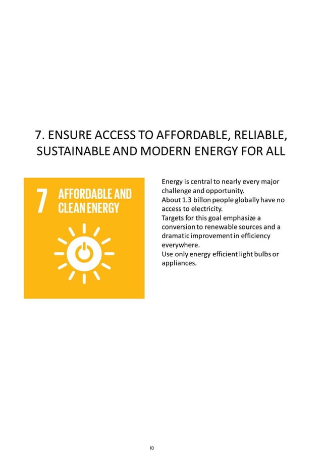 SDG (sustainable development goal) of government | PDF