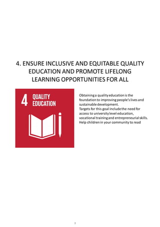 SDG (sustainable development goal) of government | PDF