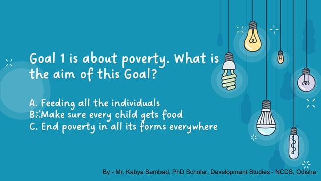 Role of Youth and Sustainable Development Goals (SDGs) | PPTX | Environment | Science