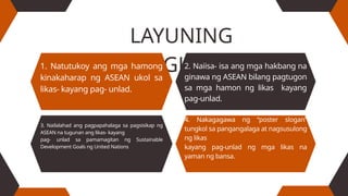 sustainable development goals likas kayang pagunald | PPTX