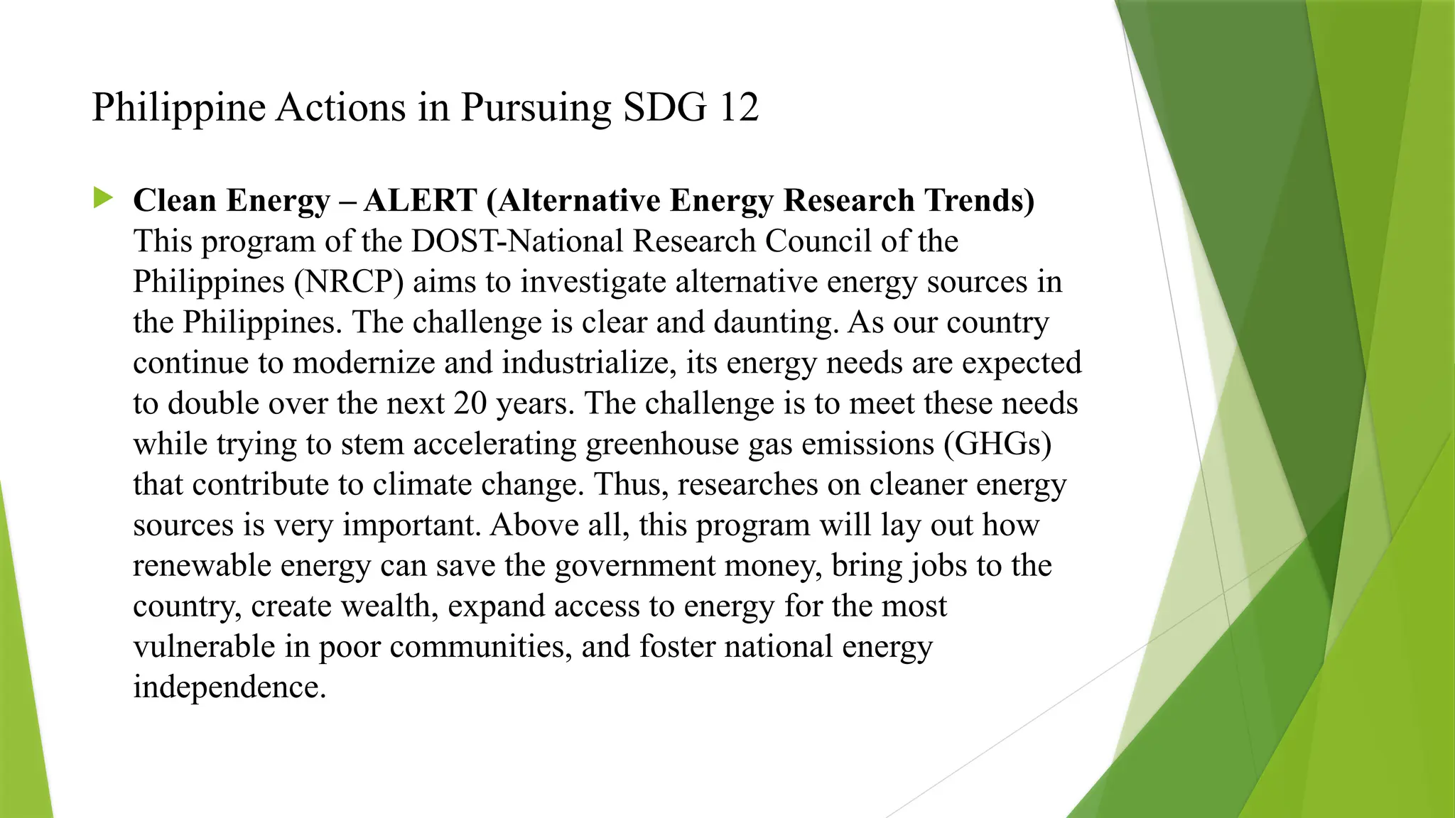 Sustainable Development Goals 12: Responsible Consumption and ...