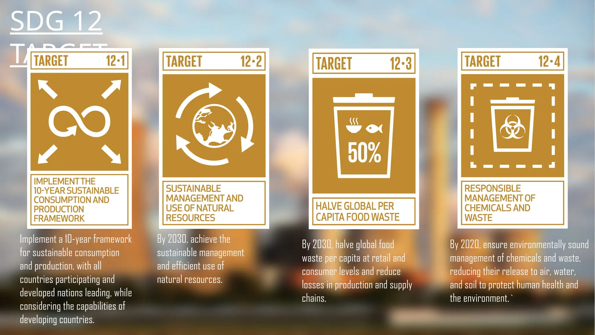 SDG 12 Responsible Consumption & Production.pptx | Green Solutions ...