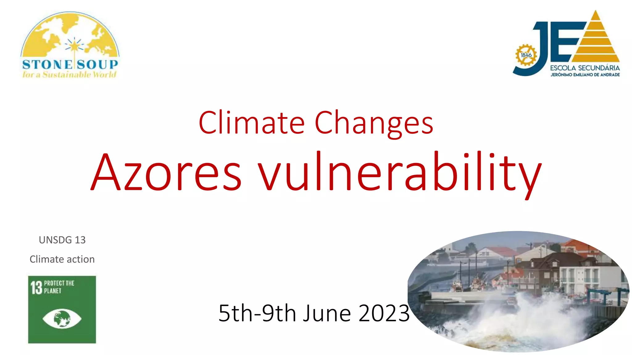 Climate Change: UNSDG #13 | PPTX