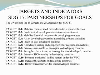 Sdg 17 | PPT