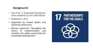 Sustainable development Goal No 17 ppt | PPTX
