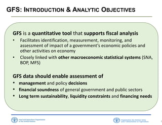 Workshop on SDG Indicator 2.a.1, Turin, Italy, March 2018 - GFS ...