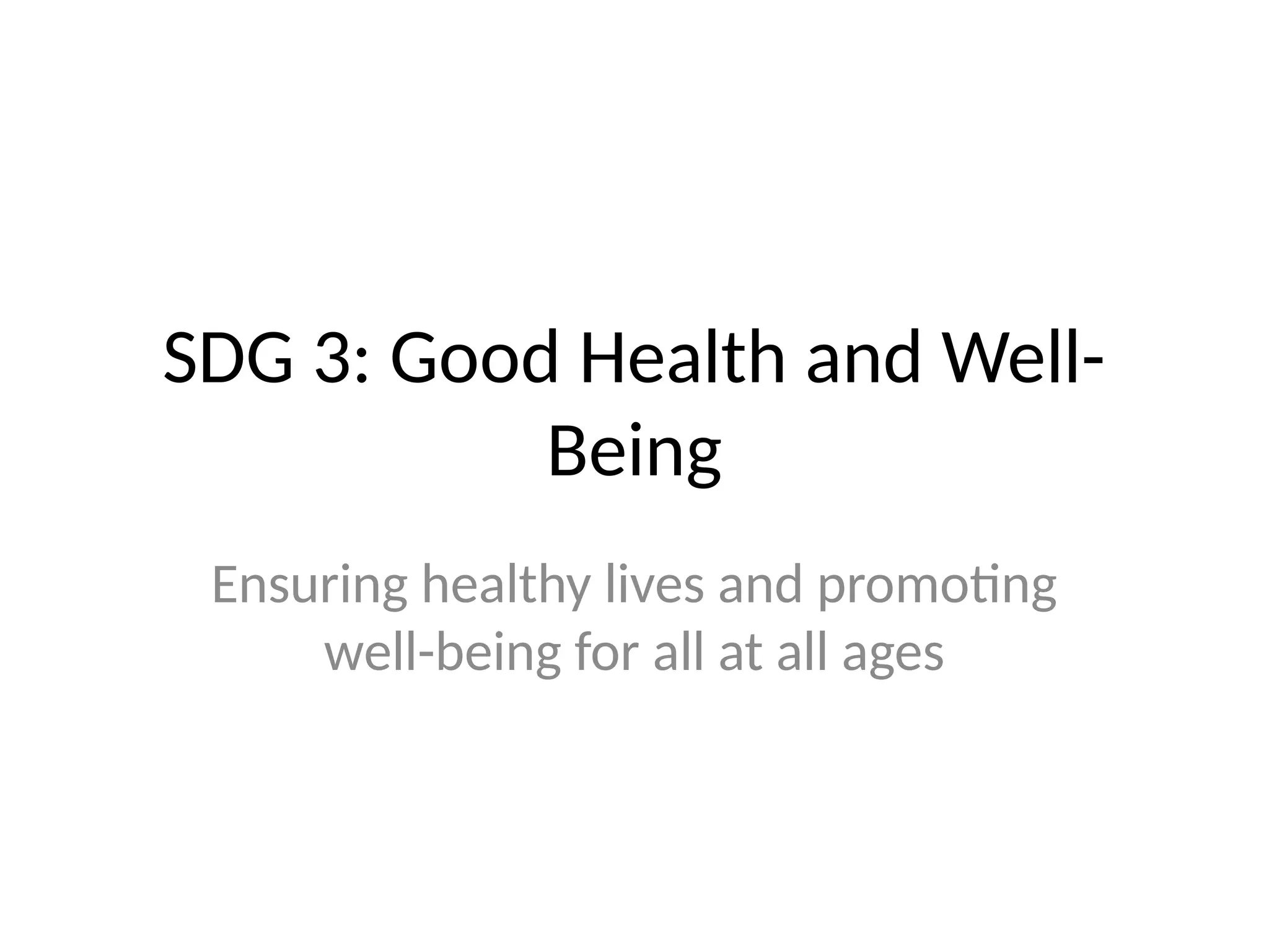 SDG number 3 Good Health and Well Being.pptx