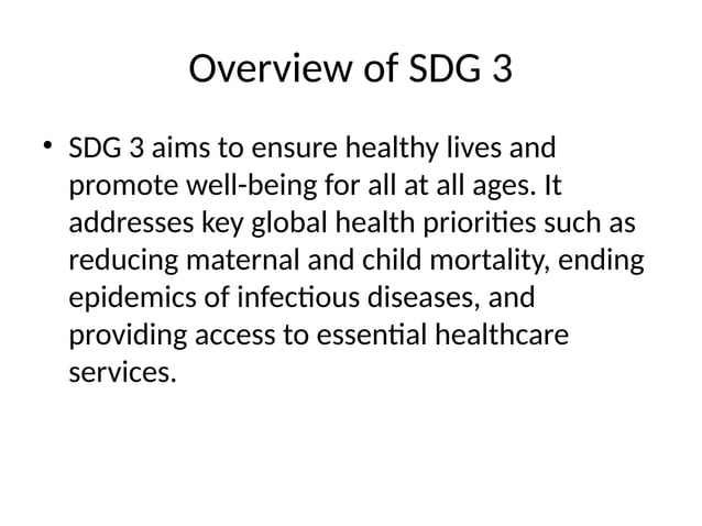 SDG number 3 Good Health and Well Being.pptx