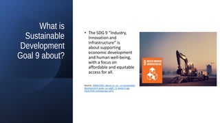 Sdg 9 presentation | PDF